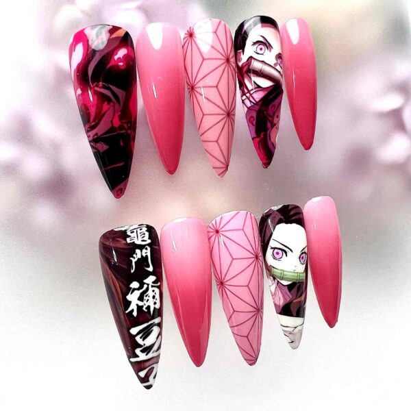 Nezuko Blush | Froni Nail