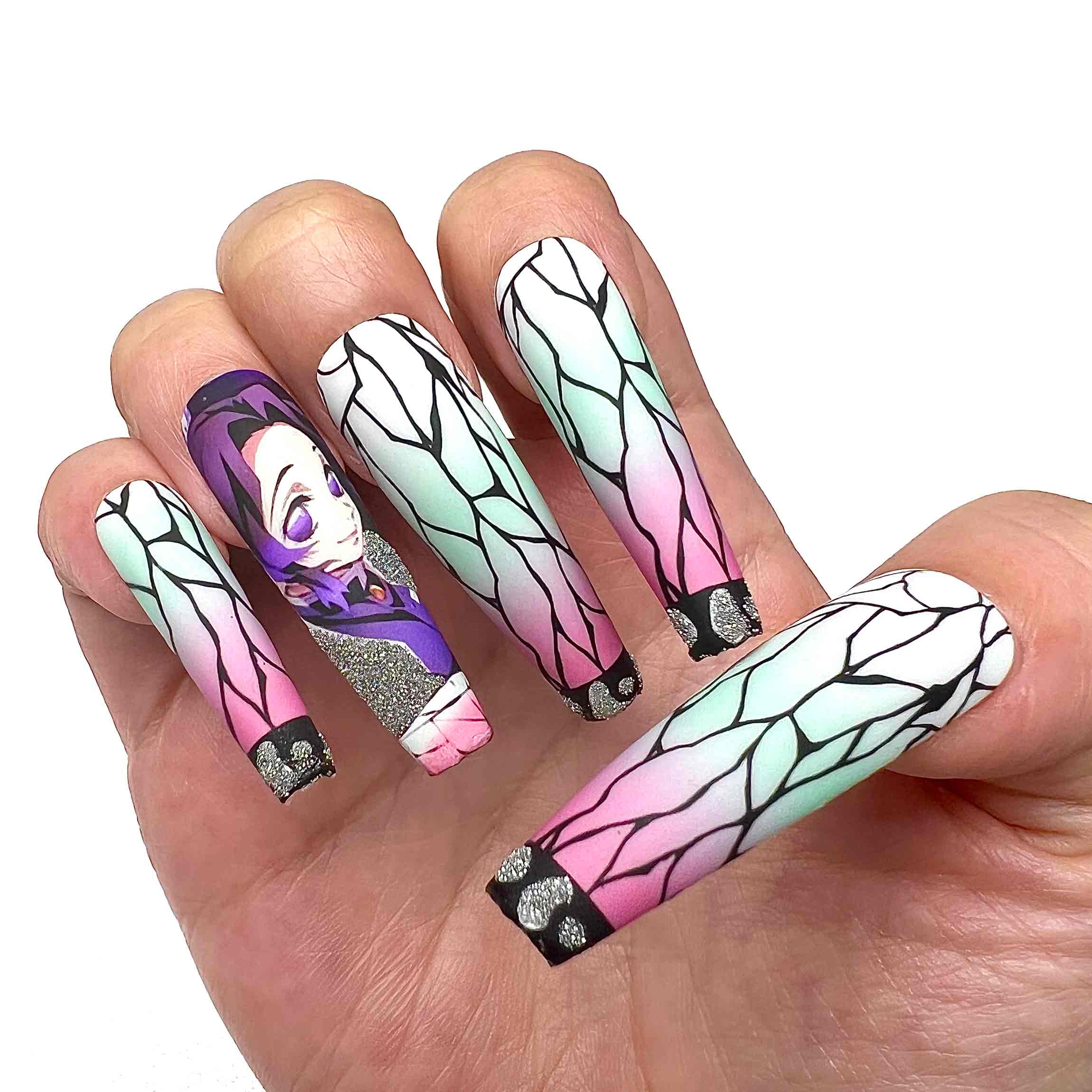 Shinobu with Butterfly Haori | Froni Nail