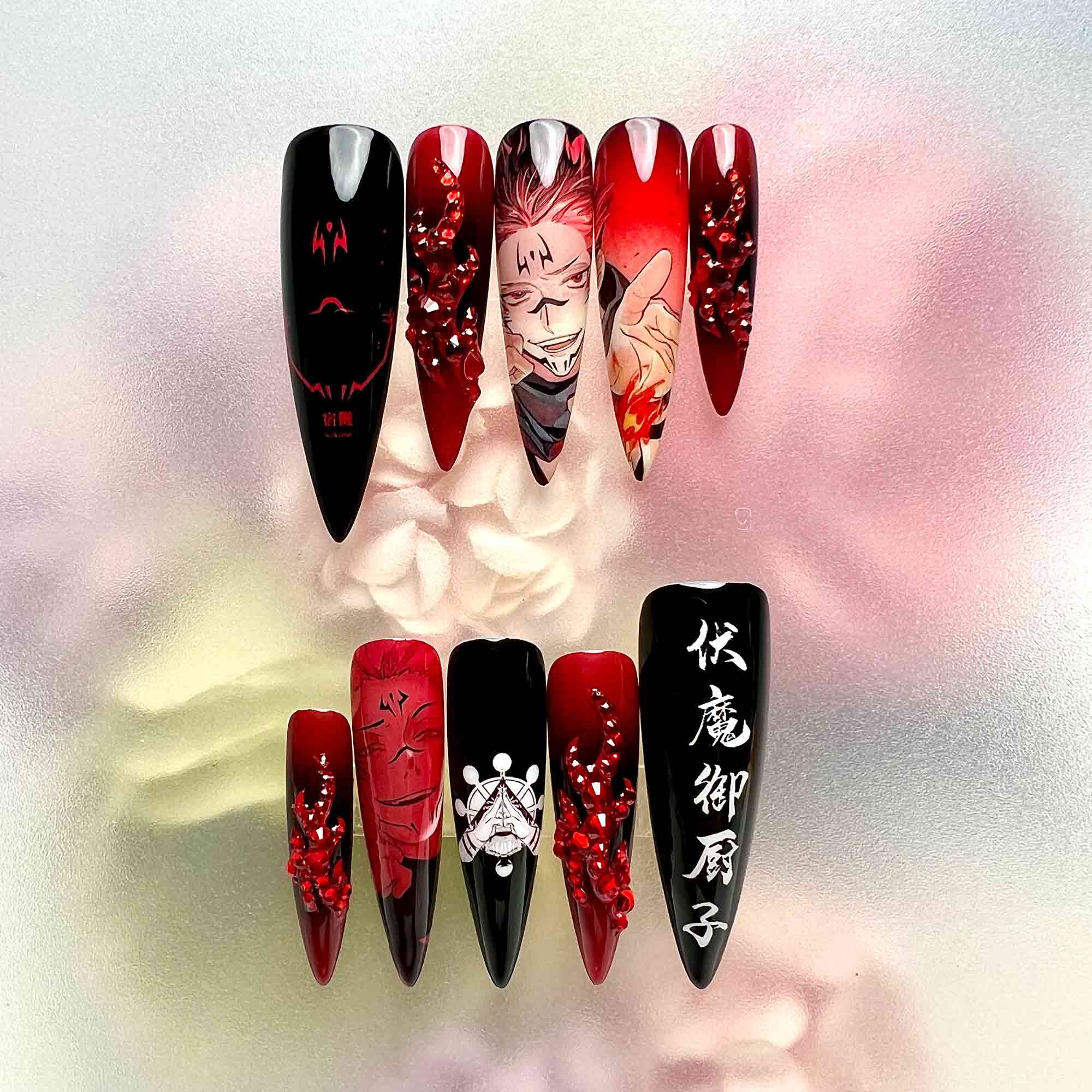 Sukuna Fire & Fury | Froni Nail