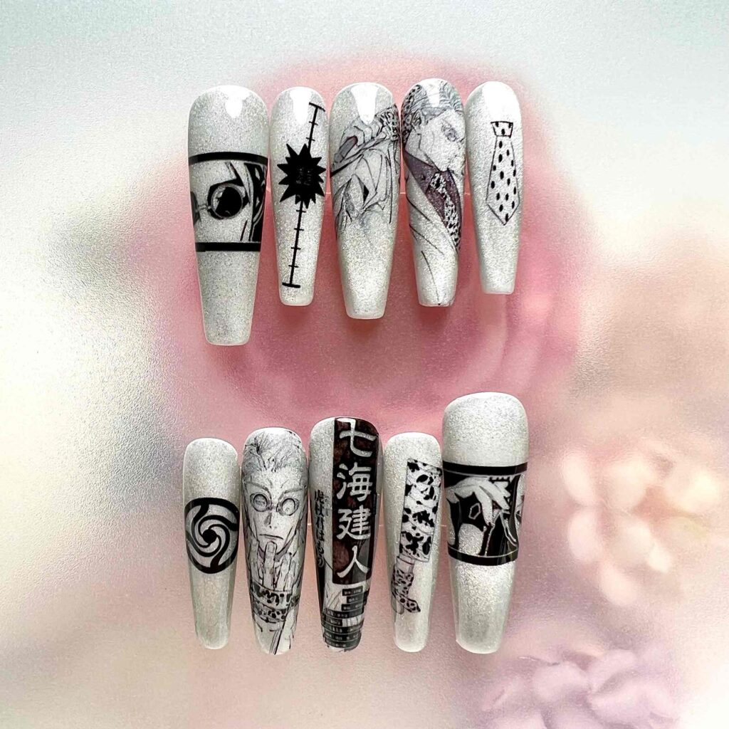 Nanami Manga Icon | Froni Nail