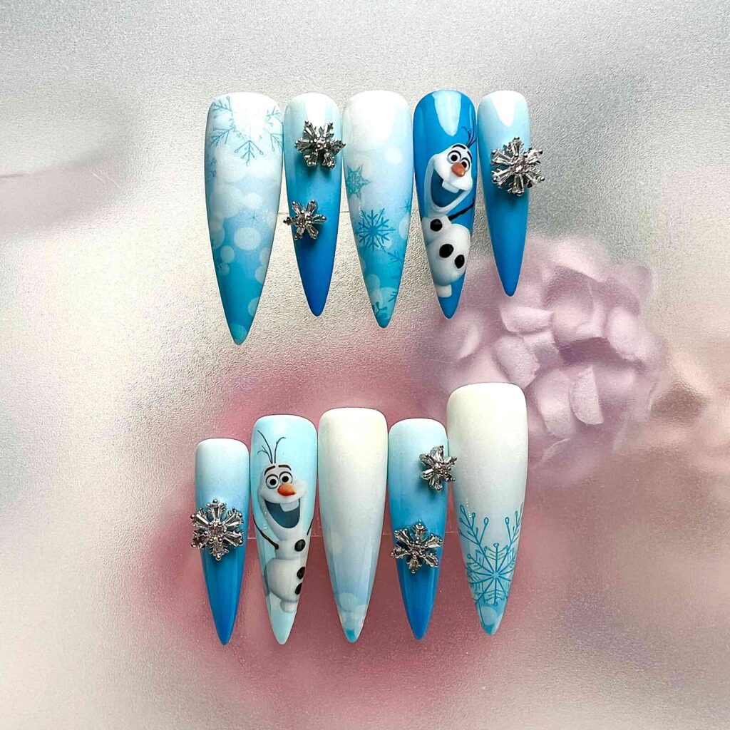 Olaf Winter Magic | Froni Nail