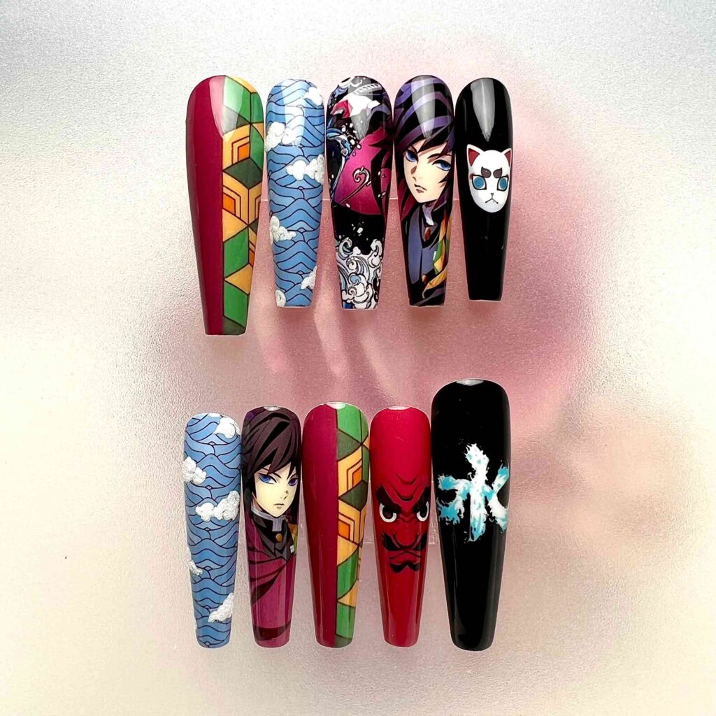 Giyu Flowing Fury | Froni Nail