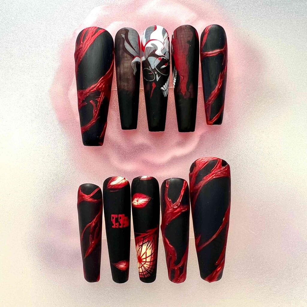 Okarun Fierce x Fast | Froni Nail