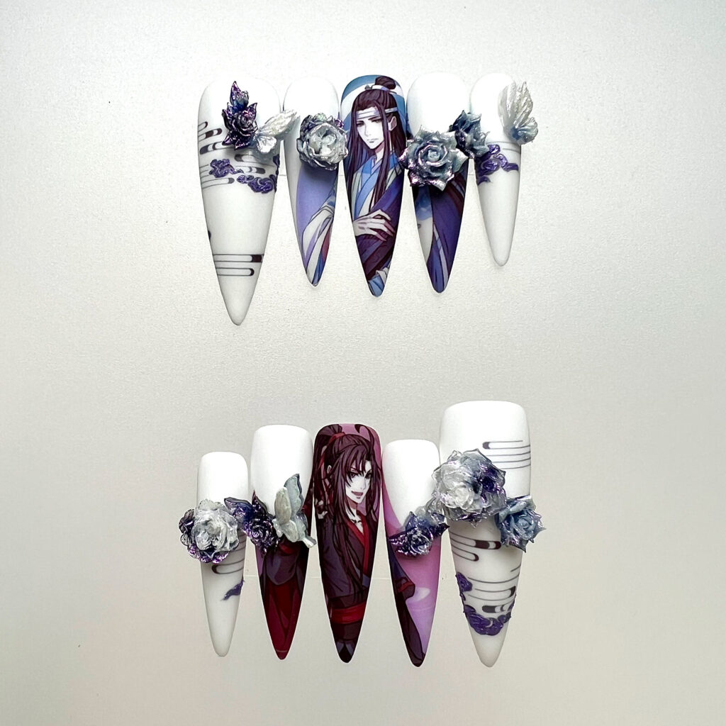 Untamed Devotion Wuxian x Wangji | Froni Nail